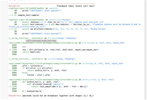 sequence models week1 assignment2 sample function sequence models