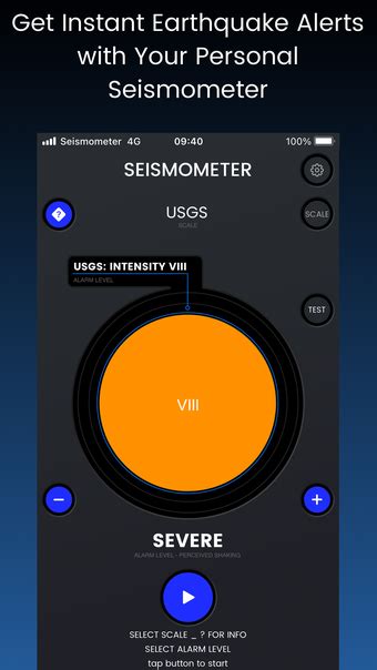 Seismometer Earthquake Alarm Para Iphone Descargar