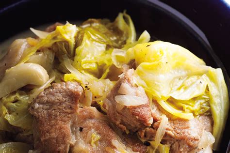 おもてなしにも。キャベツと豚肉の蒸し煮。【川津幸子さんのレシピ】 フード クロワッサン オンライン