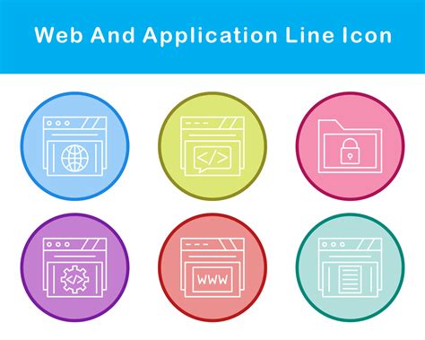Web And Application Vector Icon Set 21359695 Vector Art At Vecteezy