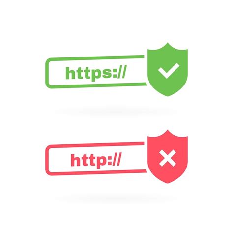 premium vector protocol connection ssl encryption website
