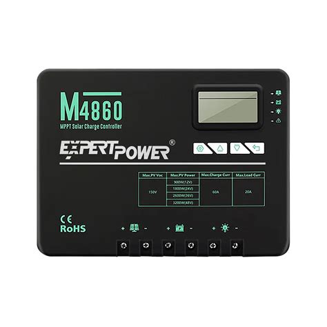 60a Mppt Solar Charge Controller With Bluetooth Function Expertpower Direct