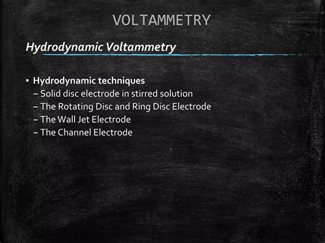 Voltametry Pharmaceutical Chemistry Pptx