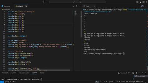 Biswajit Dash On Linkedin Javascript Codingjourney Learntocode Stringsinjs Programming