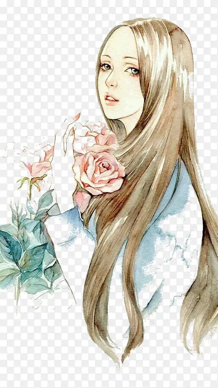 浪漫女孩png图片素材下载图片编号qpealwob 免抠素材网