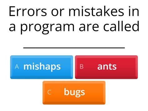 Debugging Quiz