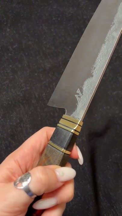 кухонный шеф нож "Бунка" - YouTube