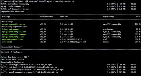 How To Install Mysql 57 Server On Almalinux 9 Or Rocky Linux Linuxshout