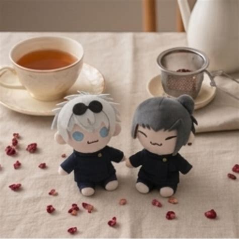 Jujutsu Kaisen Gojo Satoru Geto Suguru Chibi Plush Jjk Cosplay Soft
