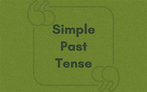 Примеры предложений с Simple Past Tense Bilexis Blog