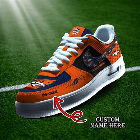 Denver Broncos Personalized Version 4 Af1 Shoes Shoesmates