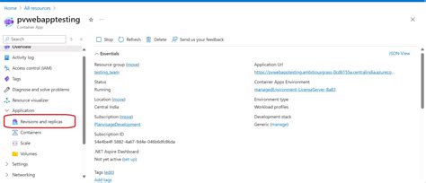 Deploying An Application As An Azure Container App Planvisage