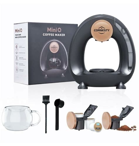 Cornesty 가정용 자동 커피 메이커 240ml 드립 커피 브루어 1400w 미니 아메리카노 커피 머신 티몬