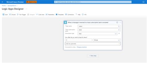 15 build a logic app to send an email when a message is received in a