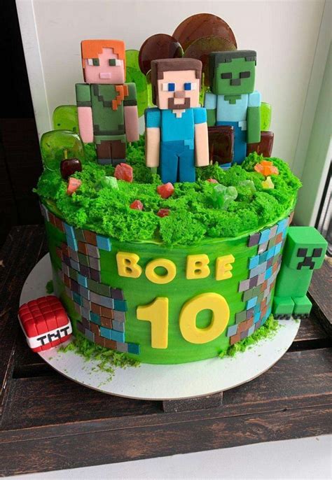 Торт Майнкрафт Торт Minecraft Дизайнерские торты Торт