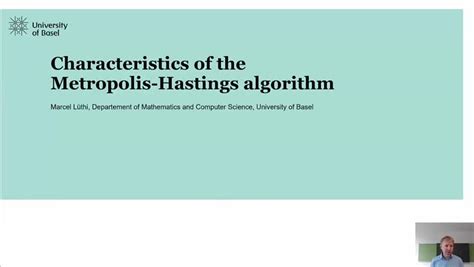 Characteristics Of The Metropolis Hastings Algorithm