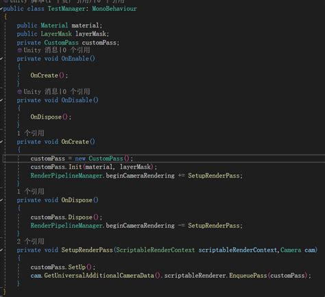 Urp Scriptable Renderer Feature（可编写脚本的渲染器功能）scriptablerendererfeature Csdn博客