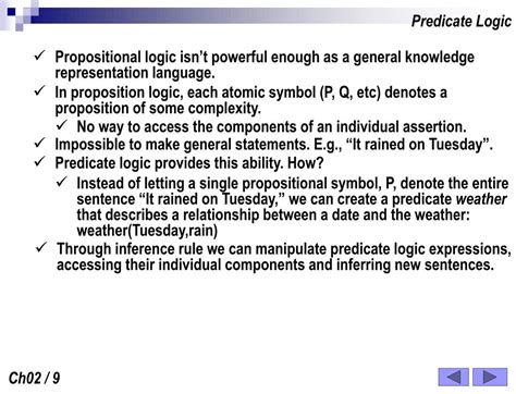Ppt Predicate Logic Powerpoint Presentation Free Download Id4296929