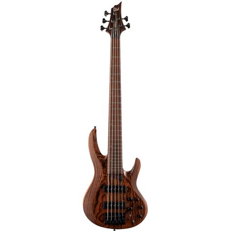 Ltd B 1005 Ns 5 String Bass Bocote Top
