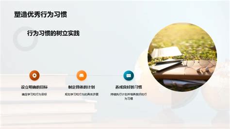 三年级学生行为习惯培养 Ppt模板下载