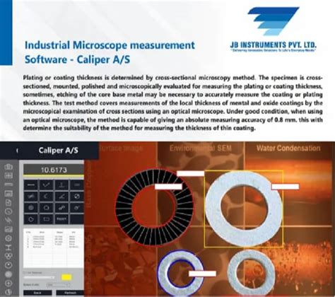 Microscope Measurement Software At Rs 55000 Metallurgical Microscopes