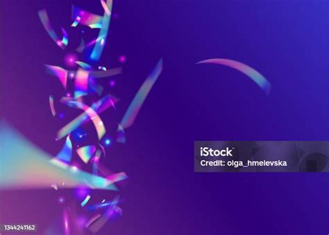 투명 텍스처 레이저 사실적인 햇빛 웹펑크 아트 파티 프리즘 홀로그램 효과 반짝이 호일 블루 샤이니 글리터 떨어지는 색종이 핑크