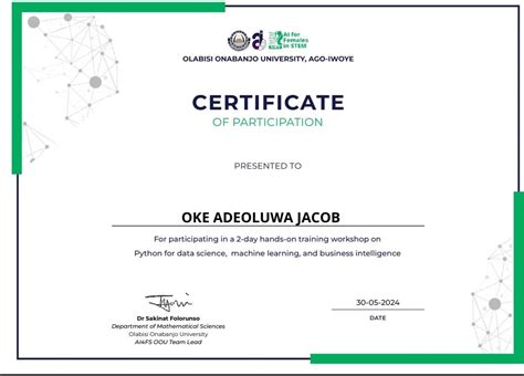 Python Dataanalysis Continuouslearning Olabisionabanjouniversity