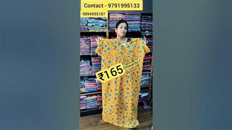 R2 Tops ₹165 Onwards Nightys Oppo To Pothys Inside Bura Market Townhall Coimbatore Youtube
