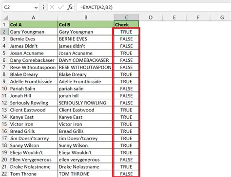 6 Different Ways To Compare Two Columns In Excel A Detailed Tutorial
