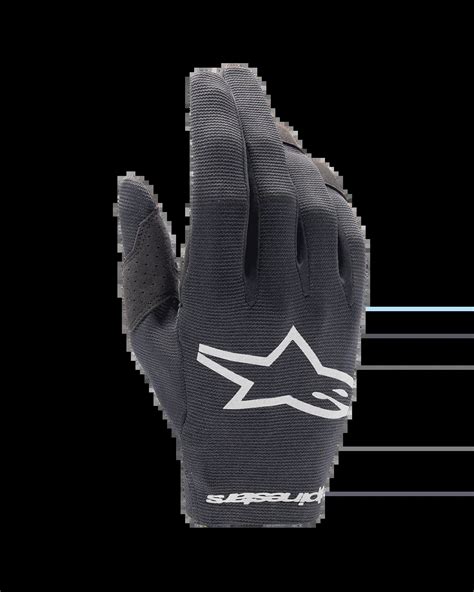 Alpinestars Youth Radar Black Gloves Marsh Powersports