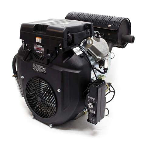 LIFAN 2V78F-2 Zweizylinder Benzinmotor mit 20,4PS und E-Start für ...