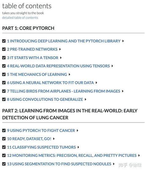 PyTorch 官方新书Deep Learning With PyTorch基本摘录免费发布 知乎