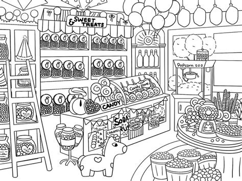 사탕가게 스케치 Diagram Art Visualizations