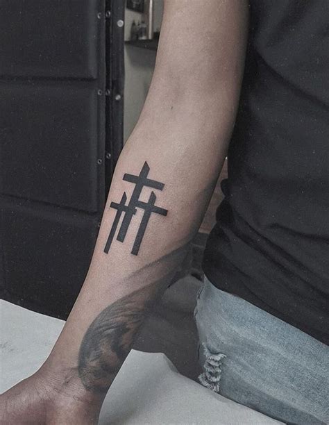 100 Amazing Cross Tattoos To Inspire You Cross Necklace Tattoo Back