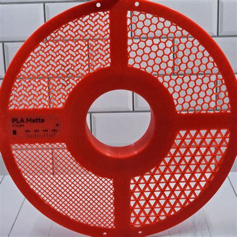 4 Infill Patterns Reusable Spool Bambu Lab Refill Compatible Filament Saver Free 3d Print