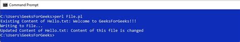 perl file handling introduction geeksforgeeks