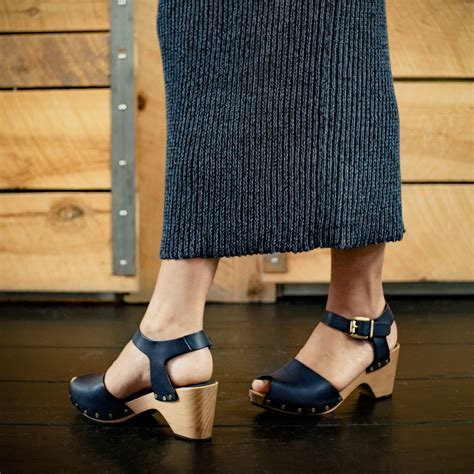 Lisa B Peep Toe Clogs Garmentory