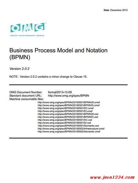 bpmn2 0 2 pdf 下载 java知识分享网 免费java资源下载