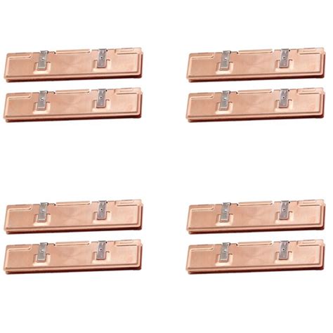 8pcs Pure Copper Ram Heatsink Radiator For Ram Memory Cooler Cooling