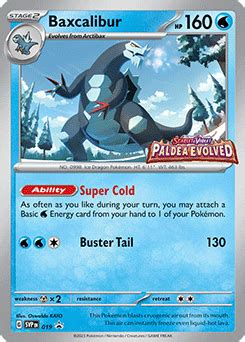 Baxcalibur Pokédex