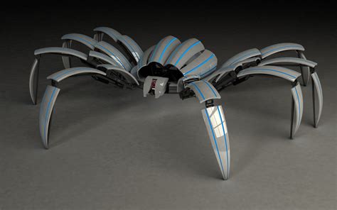 Robot Spider Tr48 Free 3d Model Blend Fbx Free3d
