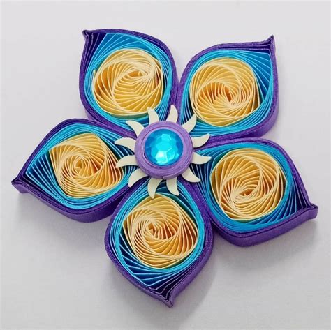 Pointy Petal Flower Quilling Tutorial Artofit