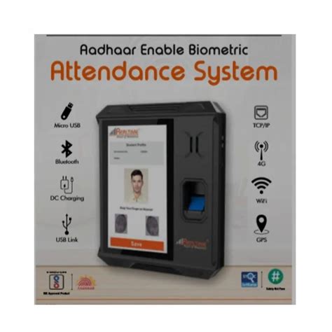 Realtime Model Name Number Realitme T502l Advance Aadhaar Enable Biometric Machine Face