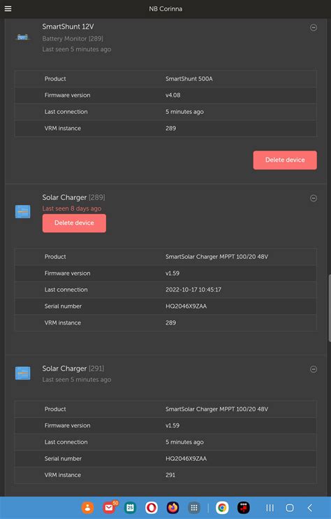 RPi USB Port Allocation VictronEnergy