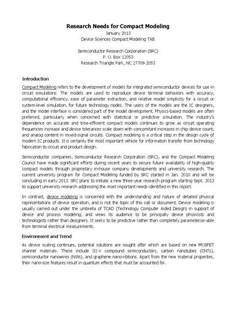 Compact Modeling Pdf Mosfet Field Effect Transistor