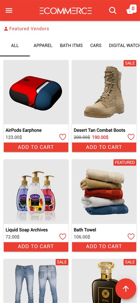 Android Woocommerce Universal Native Android Ecommerce Store Full Mobile Application By
