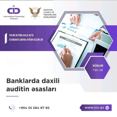 Daxili Auditin əsasları Təliminə 7 Sentyabr Tarixində Qeydiyyatdan Keçənlərə 40 Endİrİm