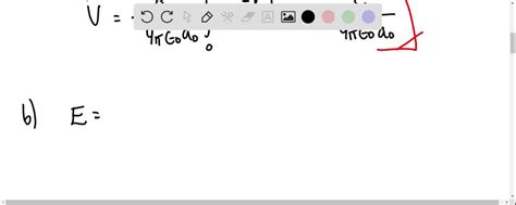 Solved A Calculate The Expectation Value ∇for The Potential Energy