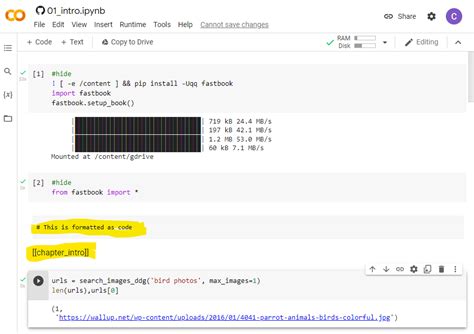 beginner setup part 1 2022 fast ai course forums