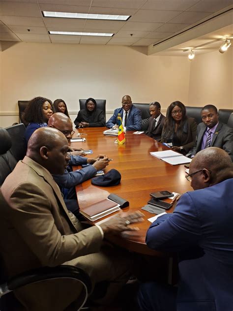 Senator Amadou Thiam On Linkedin Senegal Abroad Here H E Mansour